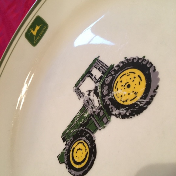 John Deere | Dining | John Deere Plate Set Country Farming Outdoor ...